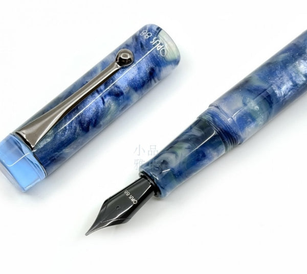 Taiwan OPUS 88 Pen Manufacturing Essence - Blue Sapphire DEMO ...